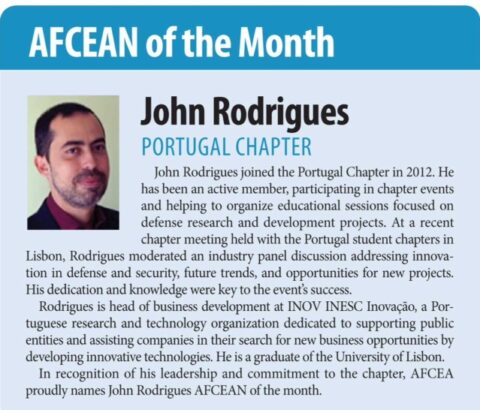 John Rodrigues reconhecido na revista SIGNAL - INOV